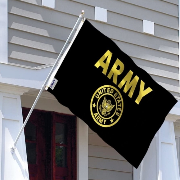 Accents | New 3x5 Foot Us Army Gold Crest Flag Vivid Color | Poshmark